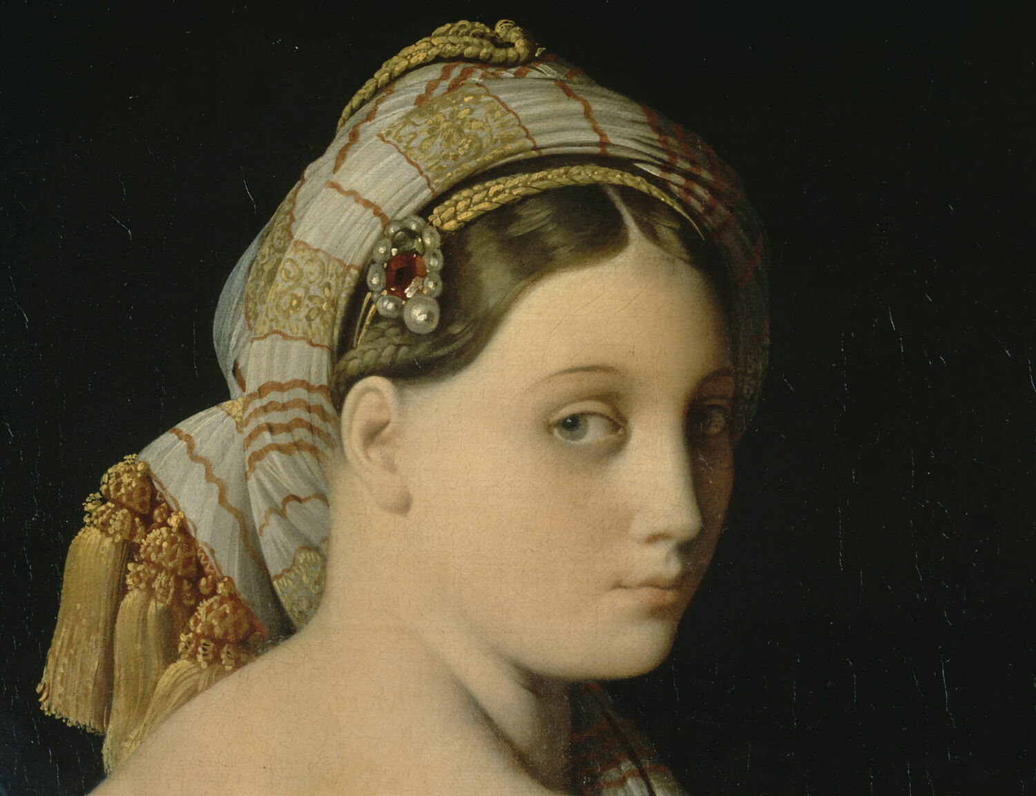 Une odalisque, dite La grande odalisque - Louvre site des collections