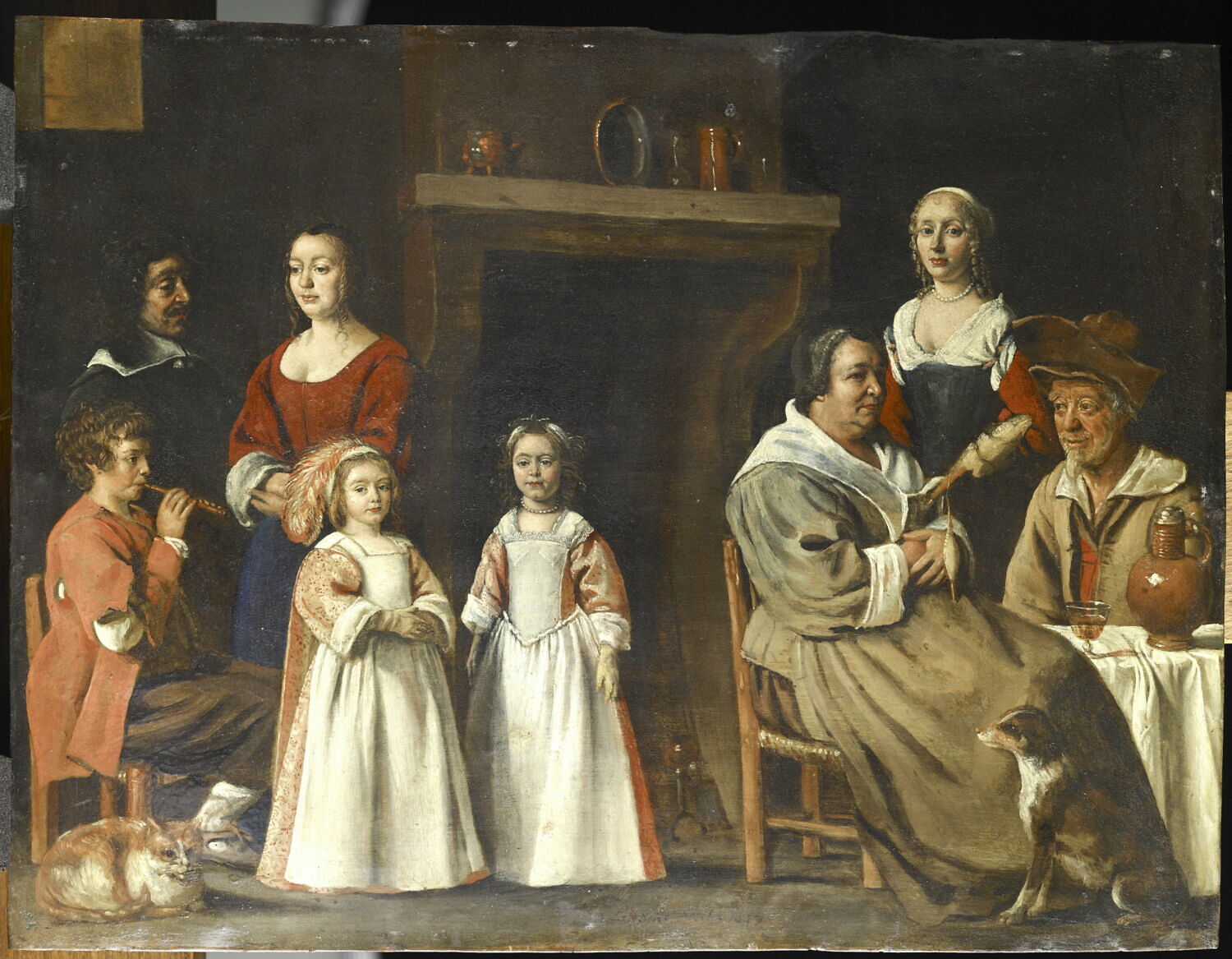 Portraits dans un intérieur - Louvre site des collections