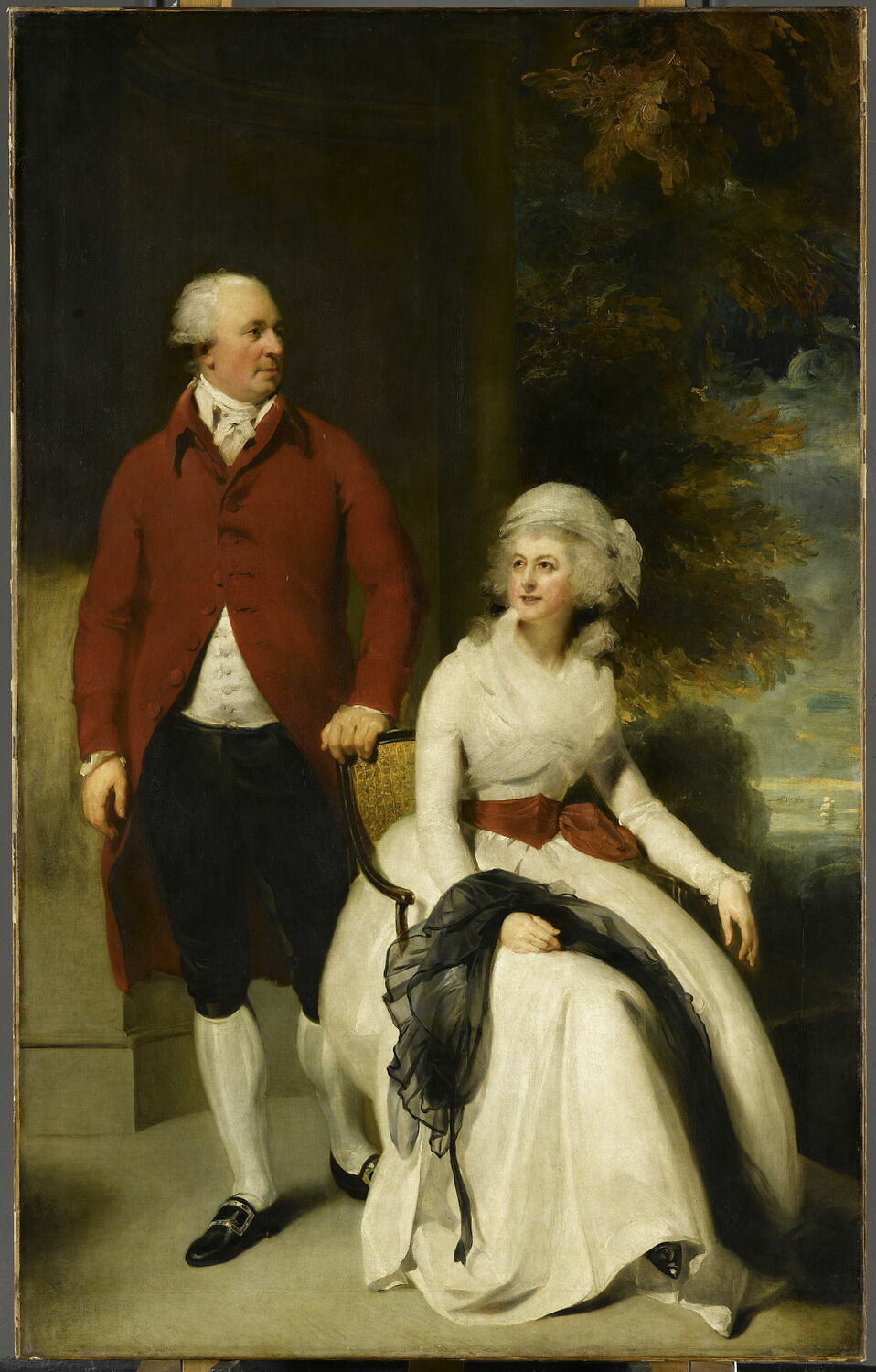 Portrait de Mr et Mrs John Julius Angerstein - Louvre site des collections