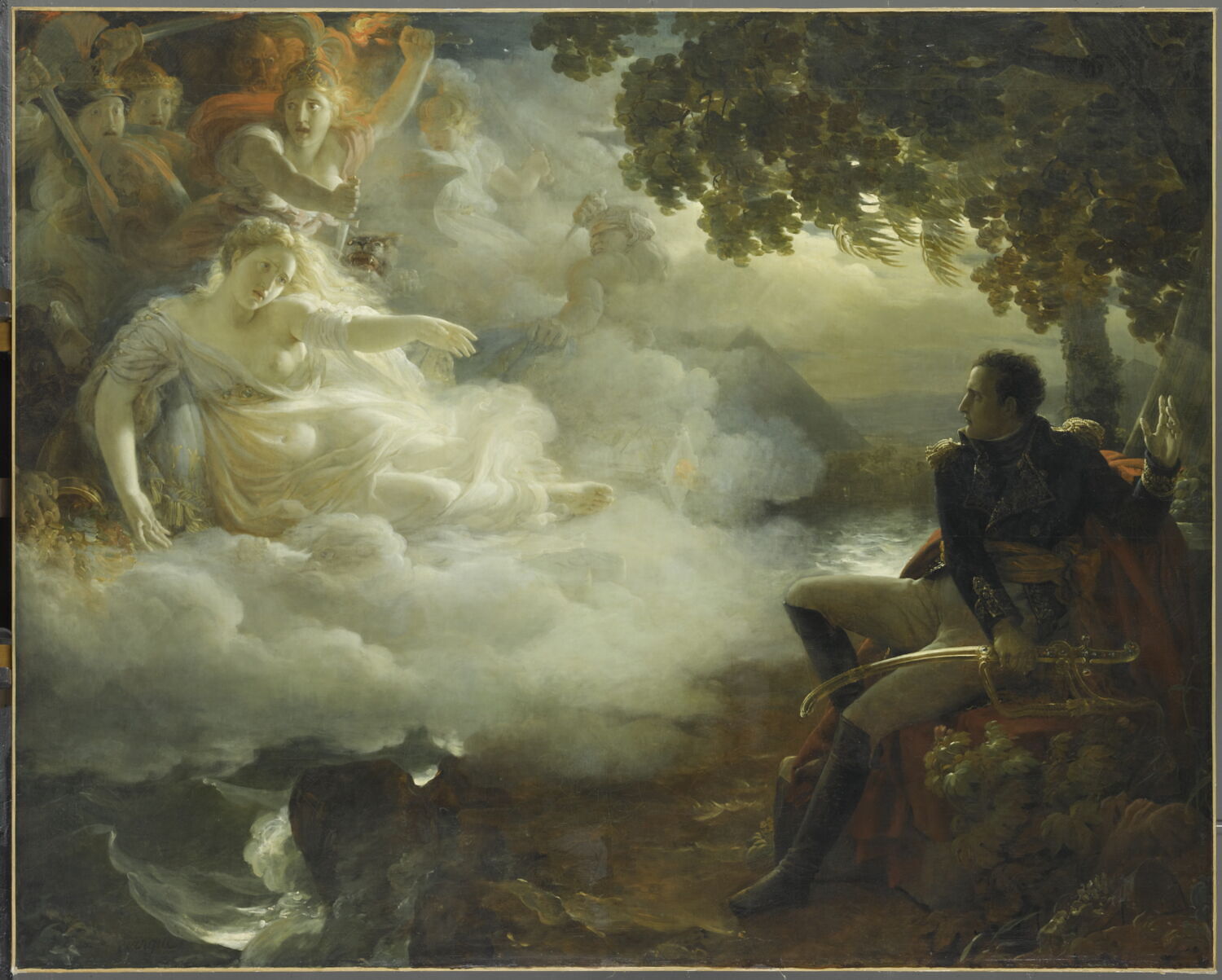 Allégorie sur l'état de la France avant le retour d'Égypte - Louvre ...
