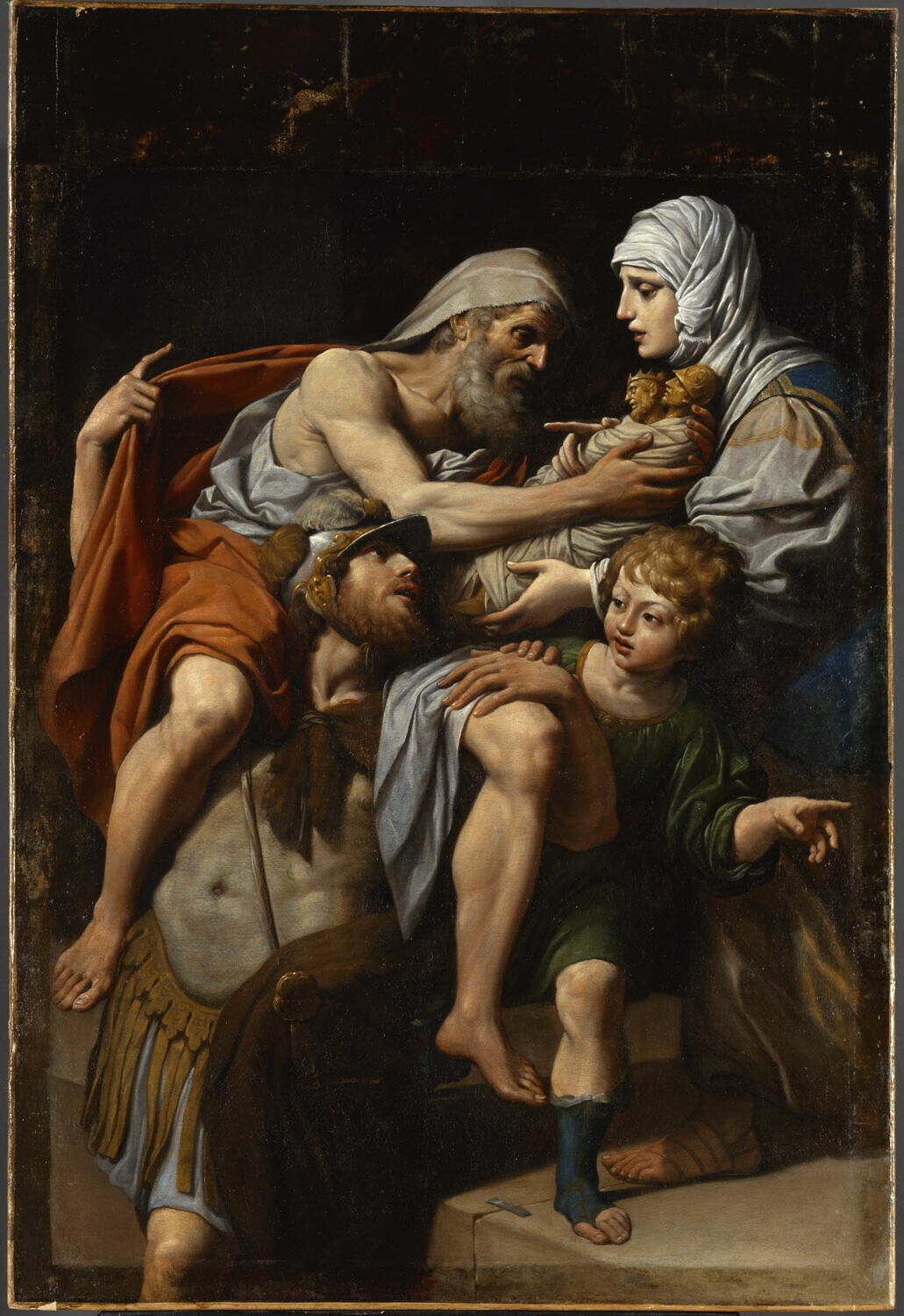 Énée et Anchise - Louvre site des collections