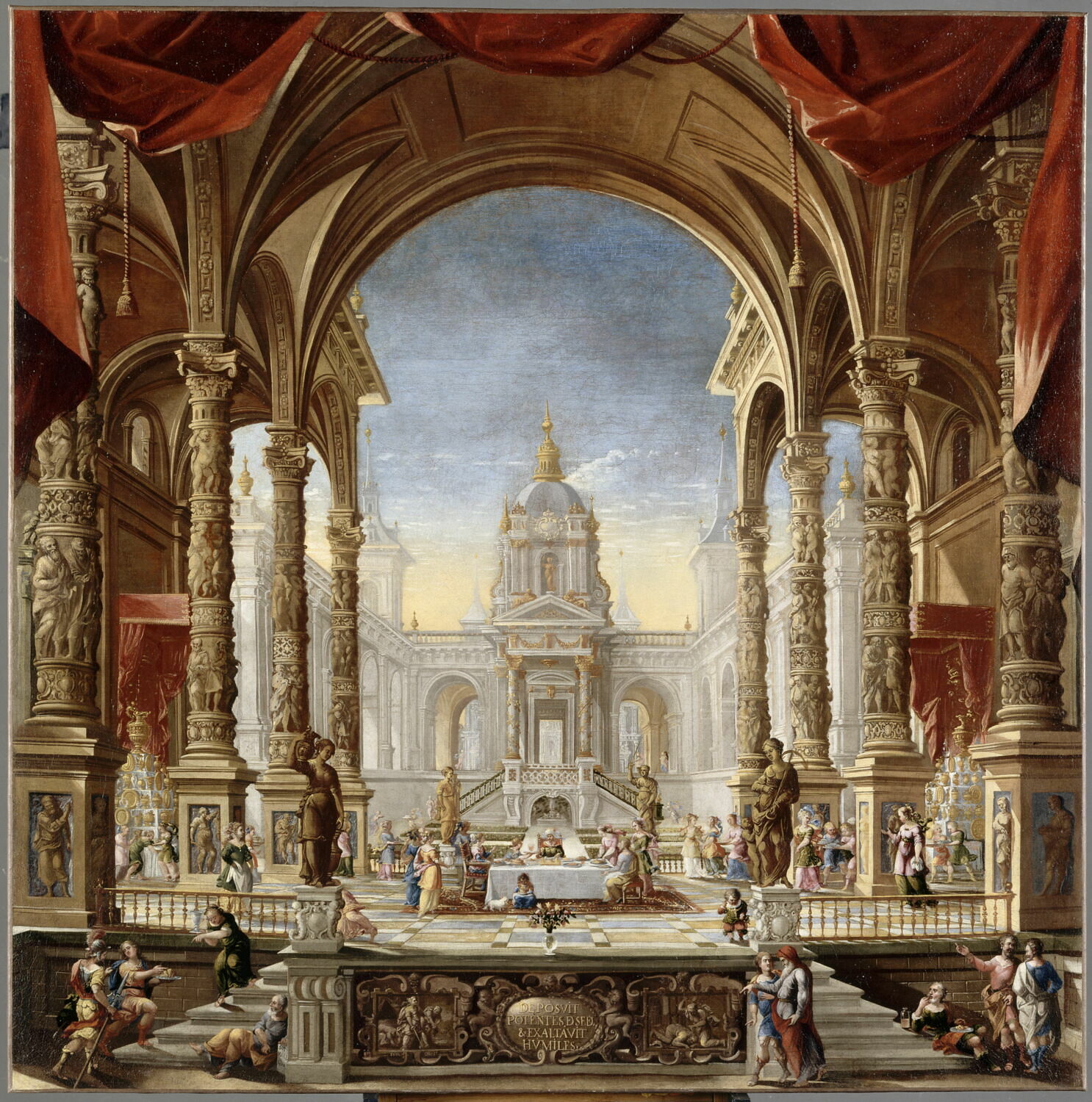 Le Festin d'Esther - Louvre site des collections