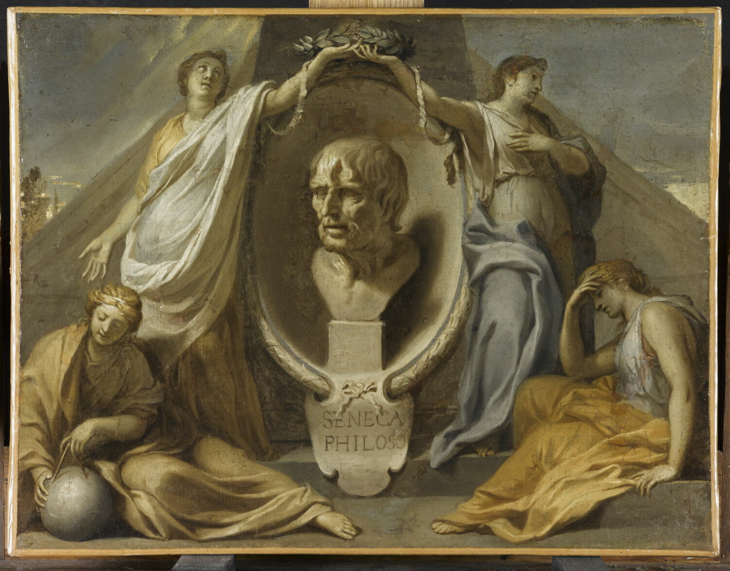 Le Tombeau de Sénèque - Louvre site des collections