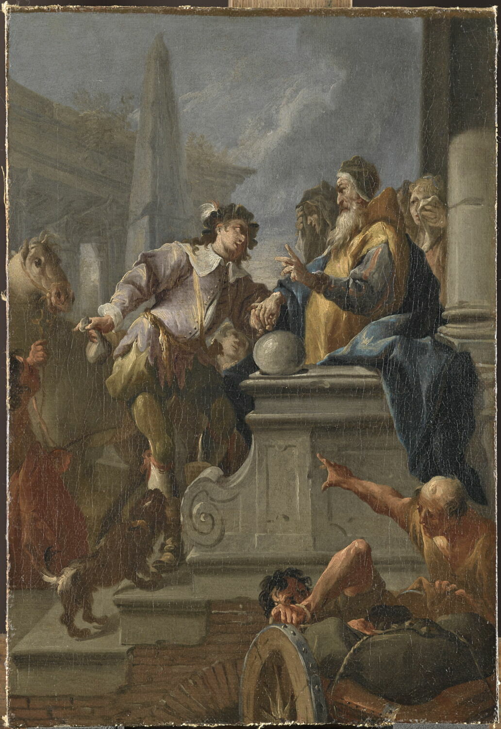 Le Départ du fils prodigue - Louvre site des collections