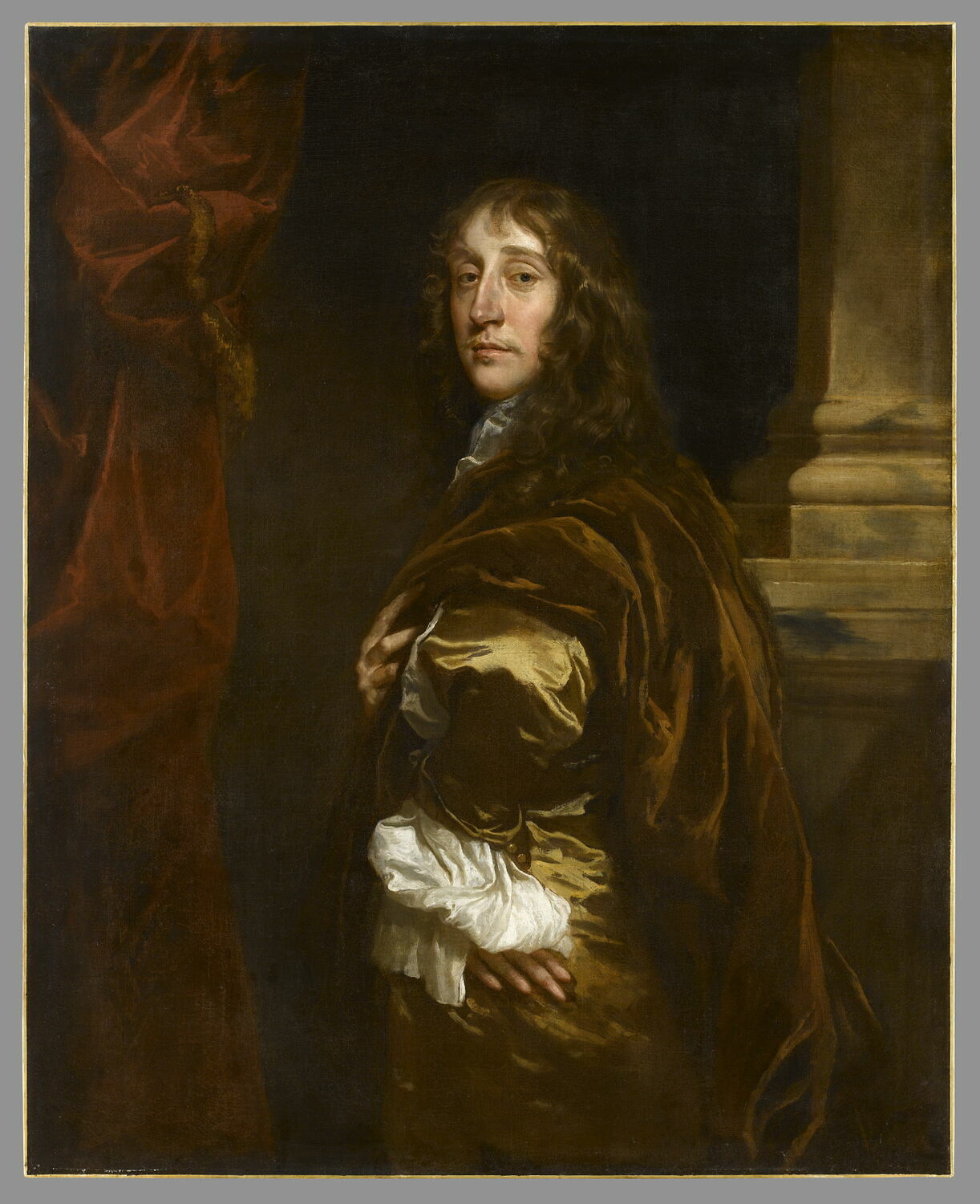 Portrait d'homme, probablement Richard Boyle, 1er comte de Burlington ...
