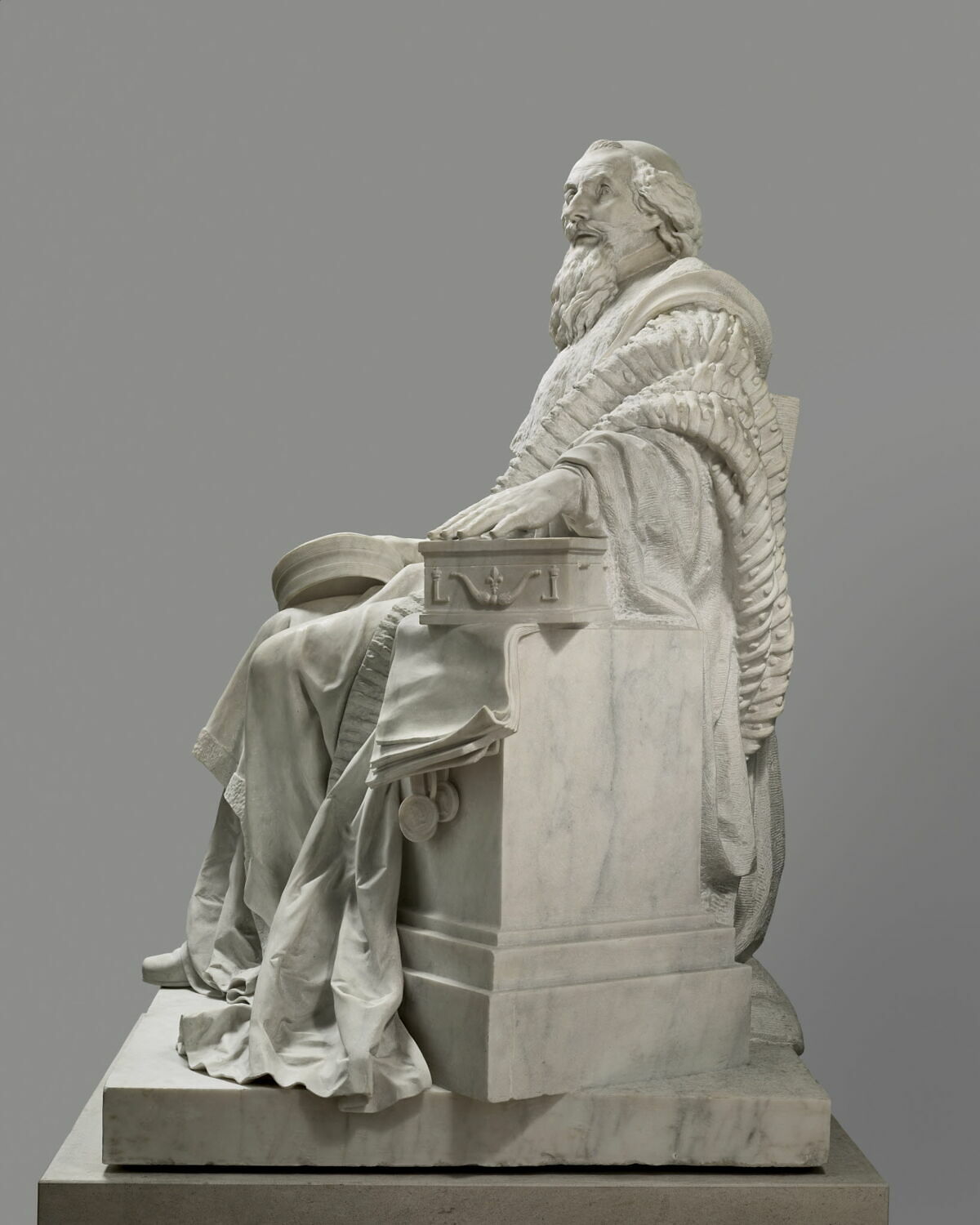 Mathieu Molé (1584-1656) premier président du Parlement de Paris garde ...