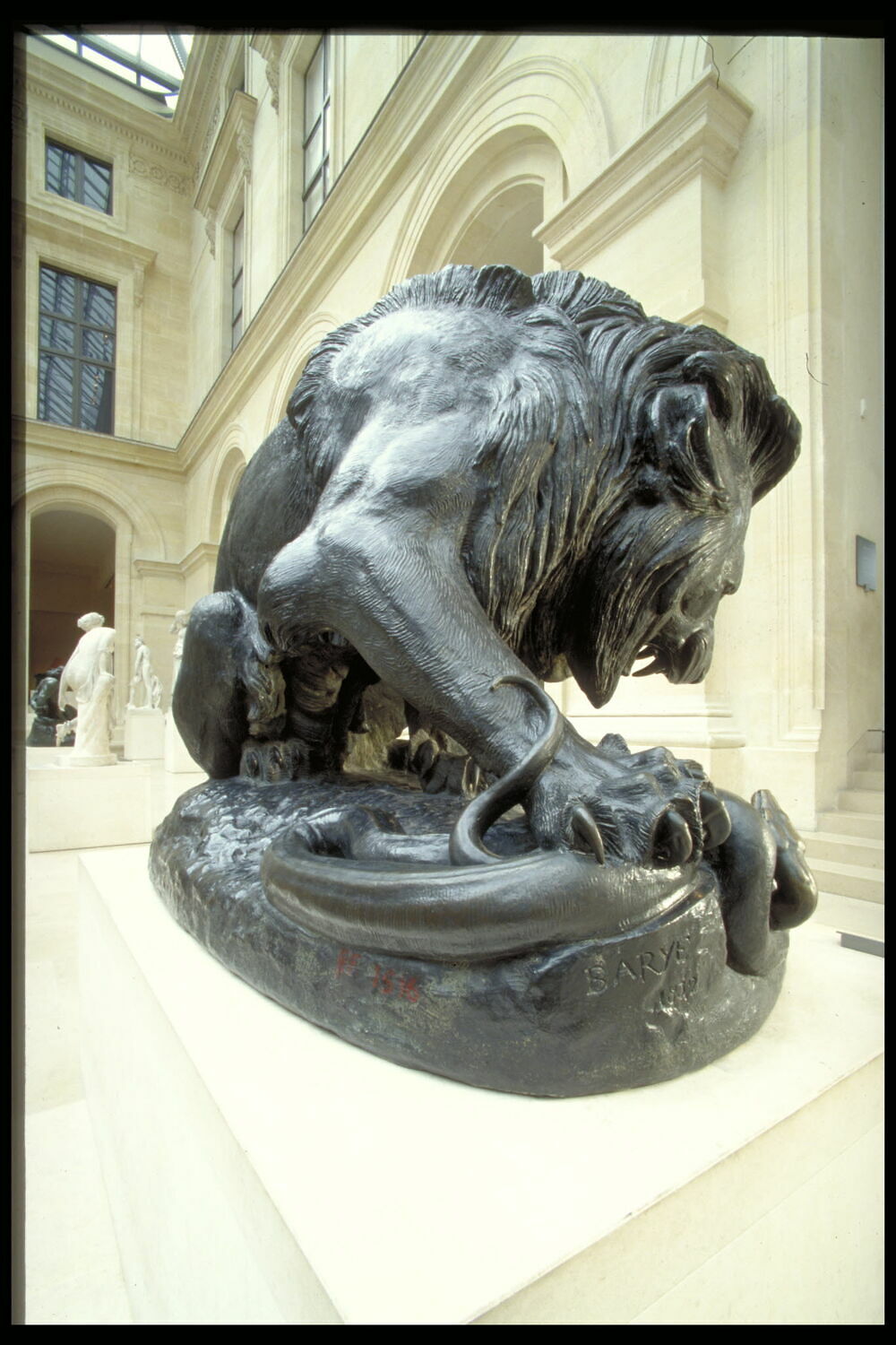 Lion au serpent - Louvre site des collections