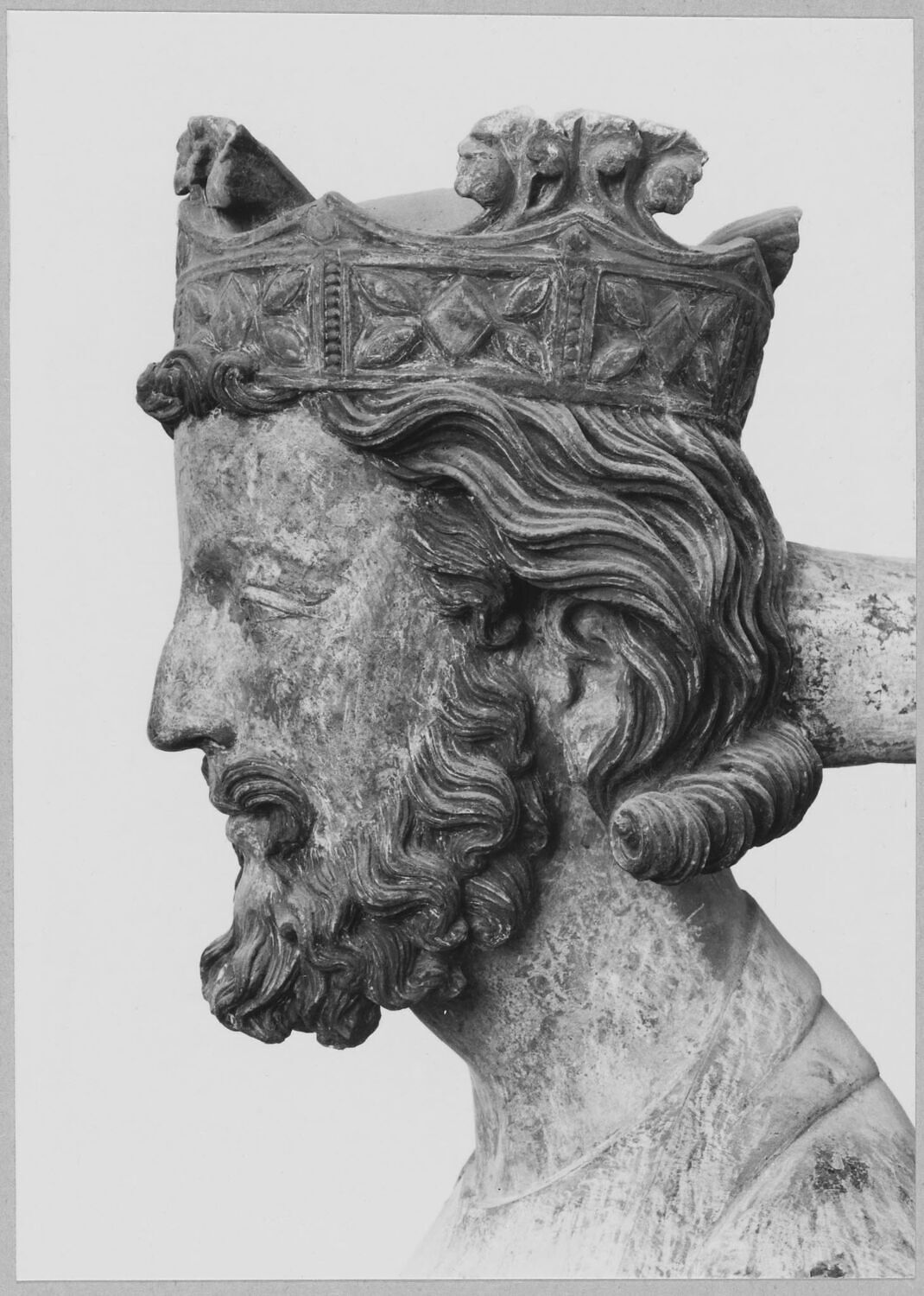 Le roi Childebert 1er (+558) - Louvre site des collections