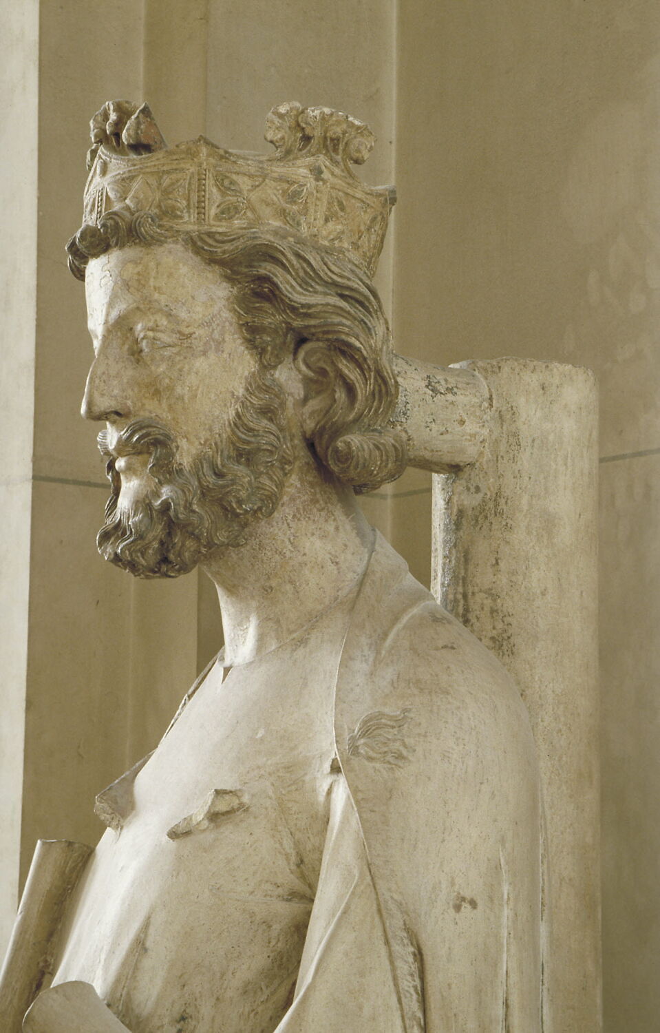 Le roi Childebert 1er (+558) - Louvre site des collections