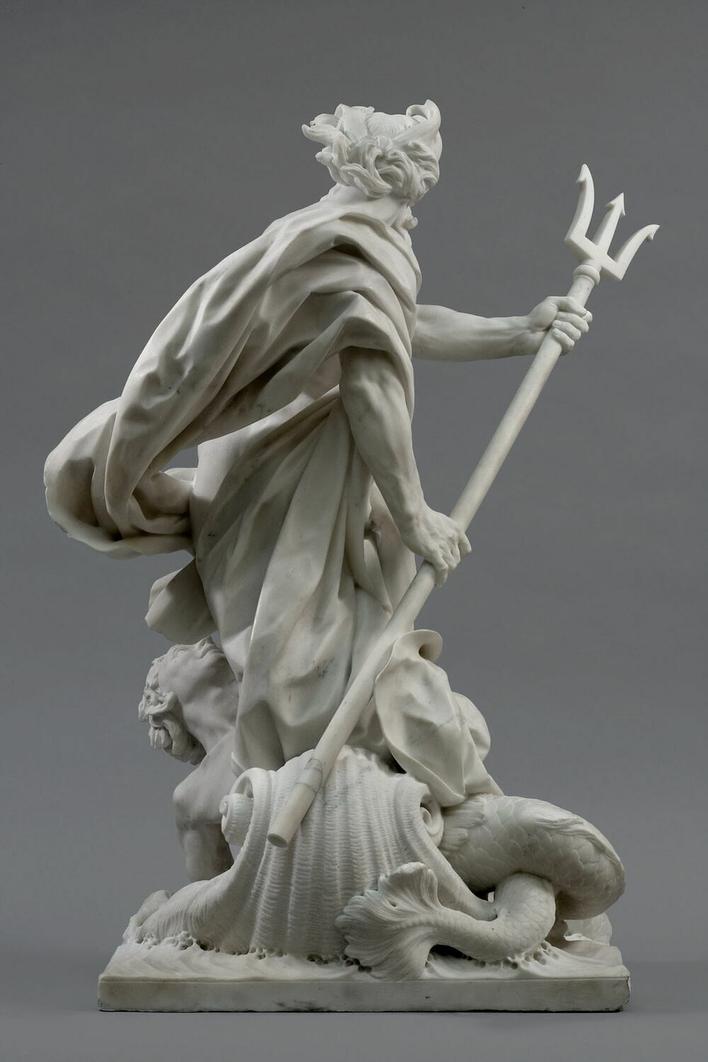 Neptune calmant les flots irrités - Louvre site des collections