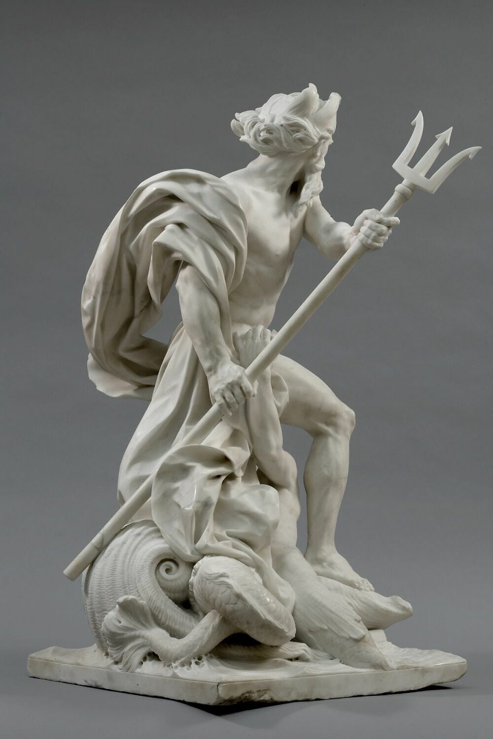 Neptune calmant les flots irrités - Louvre site des collections