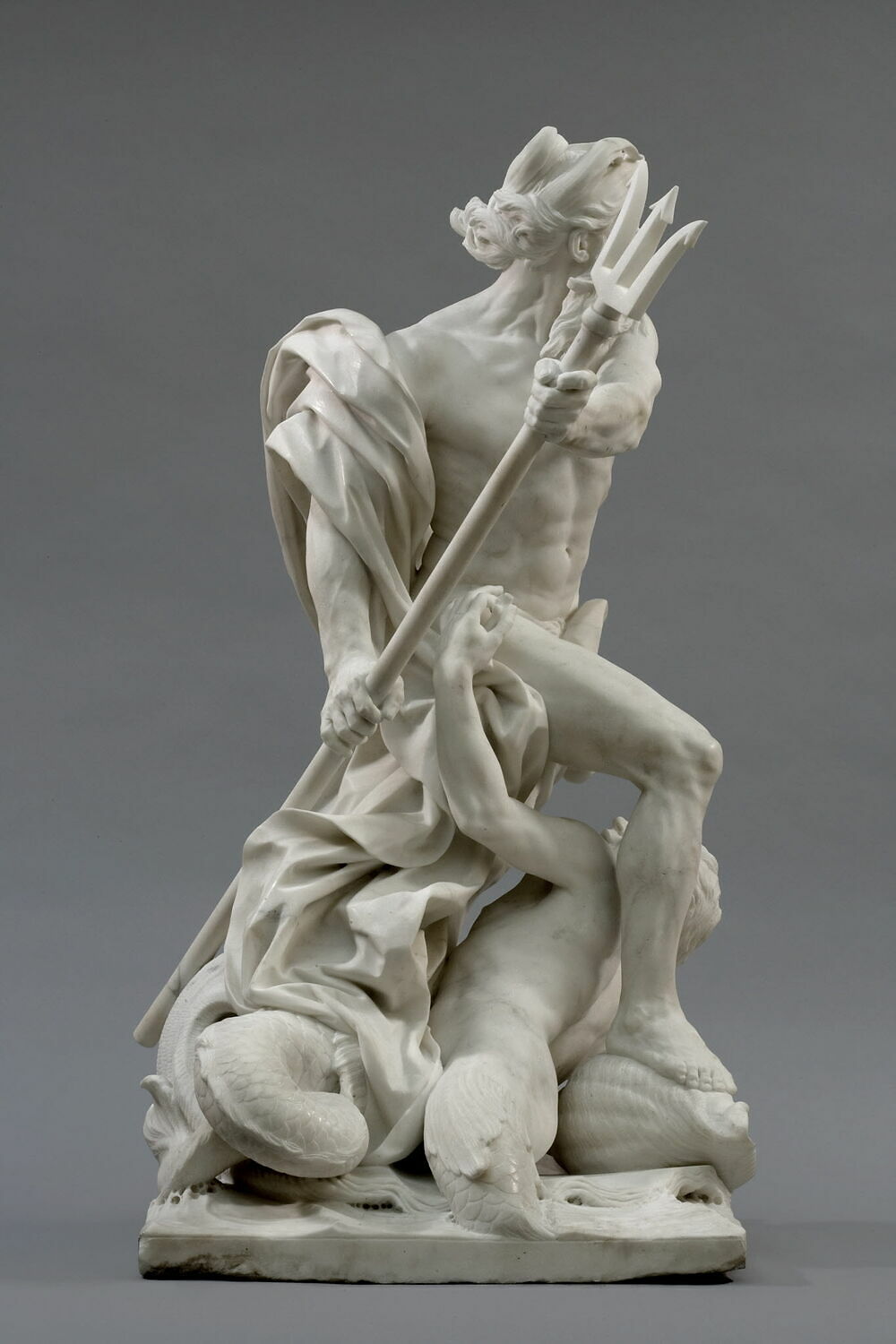 Neptune calmant les flots irrités - Louvre site des collections