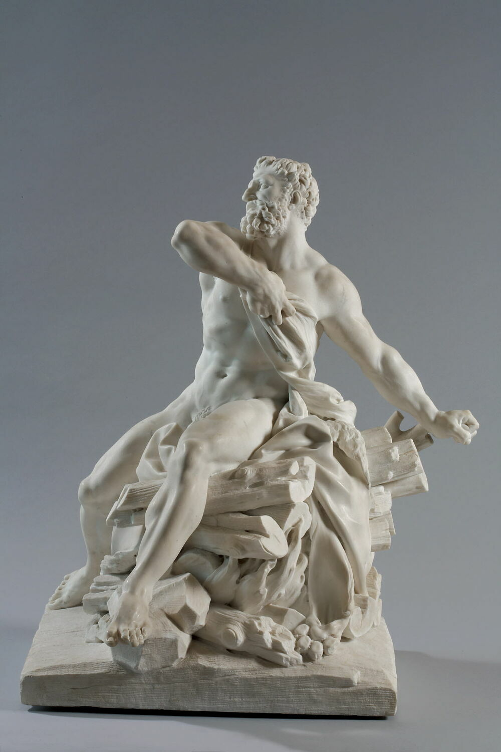 Hercule sur le bûcher - Louvre site des collections