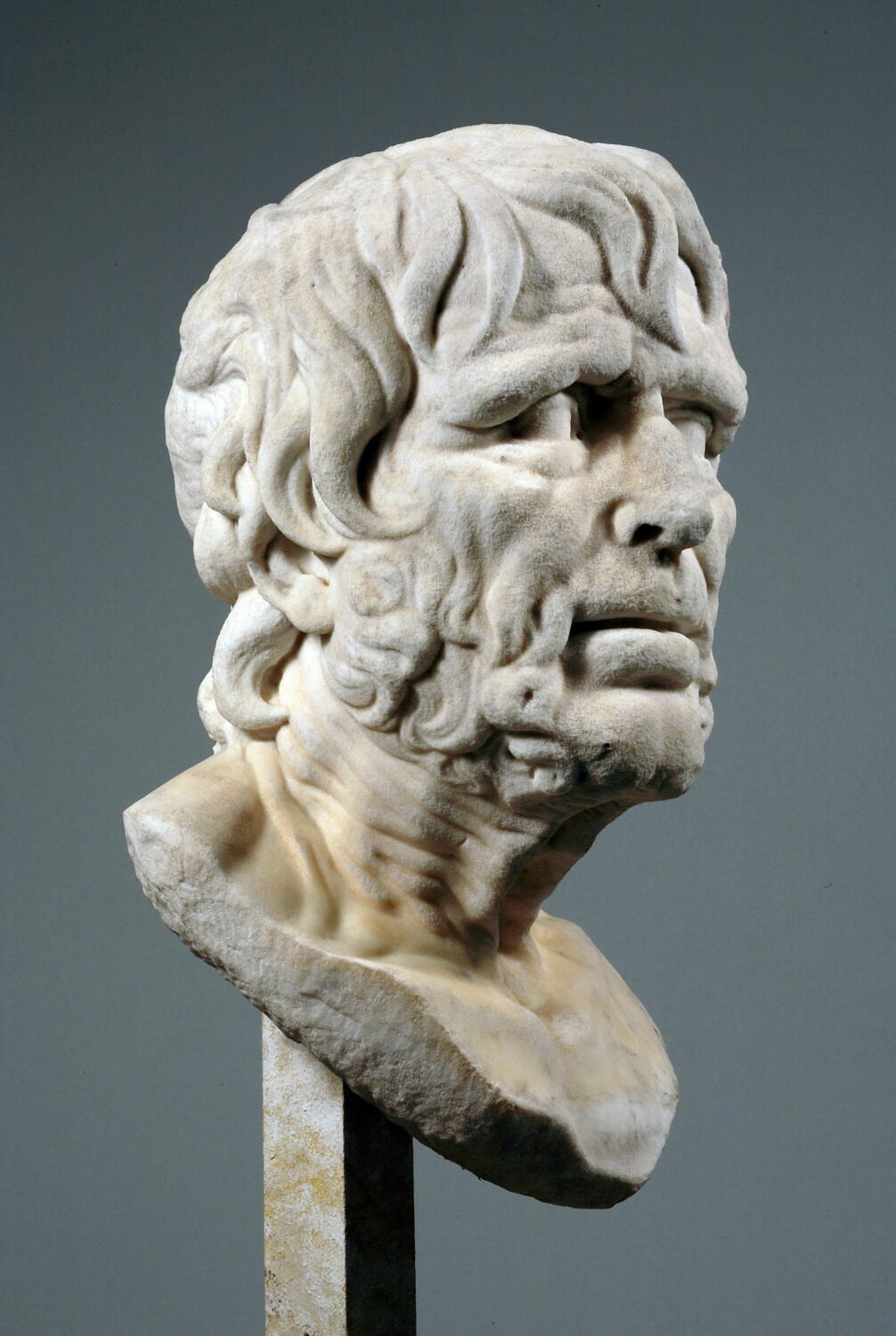 Philosophe dit Sénèque - Louvre site des collections