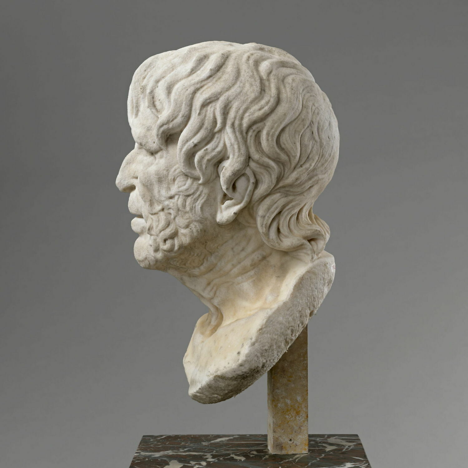 Philosophe dit Sénèque - Louvre site des collections