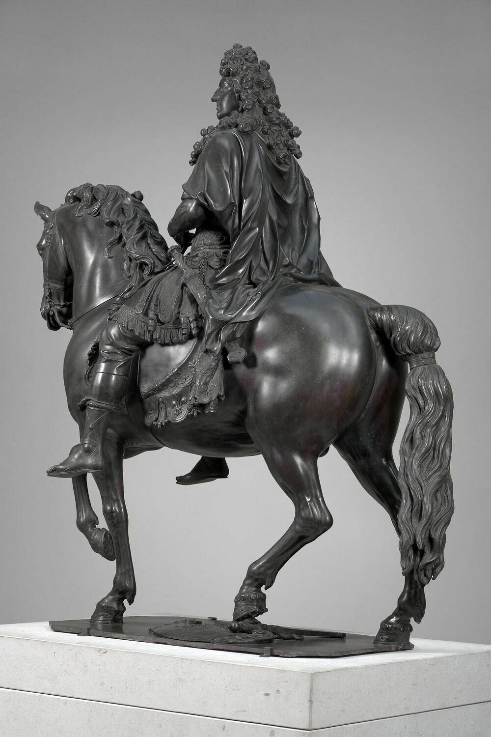 Louis XIV à cheval (1638-1715), roi de France - Louvre Collections
