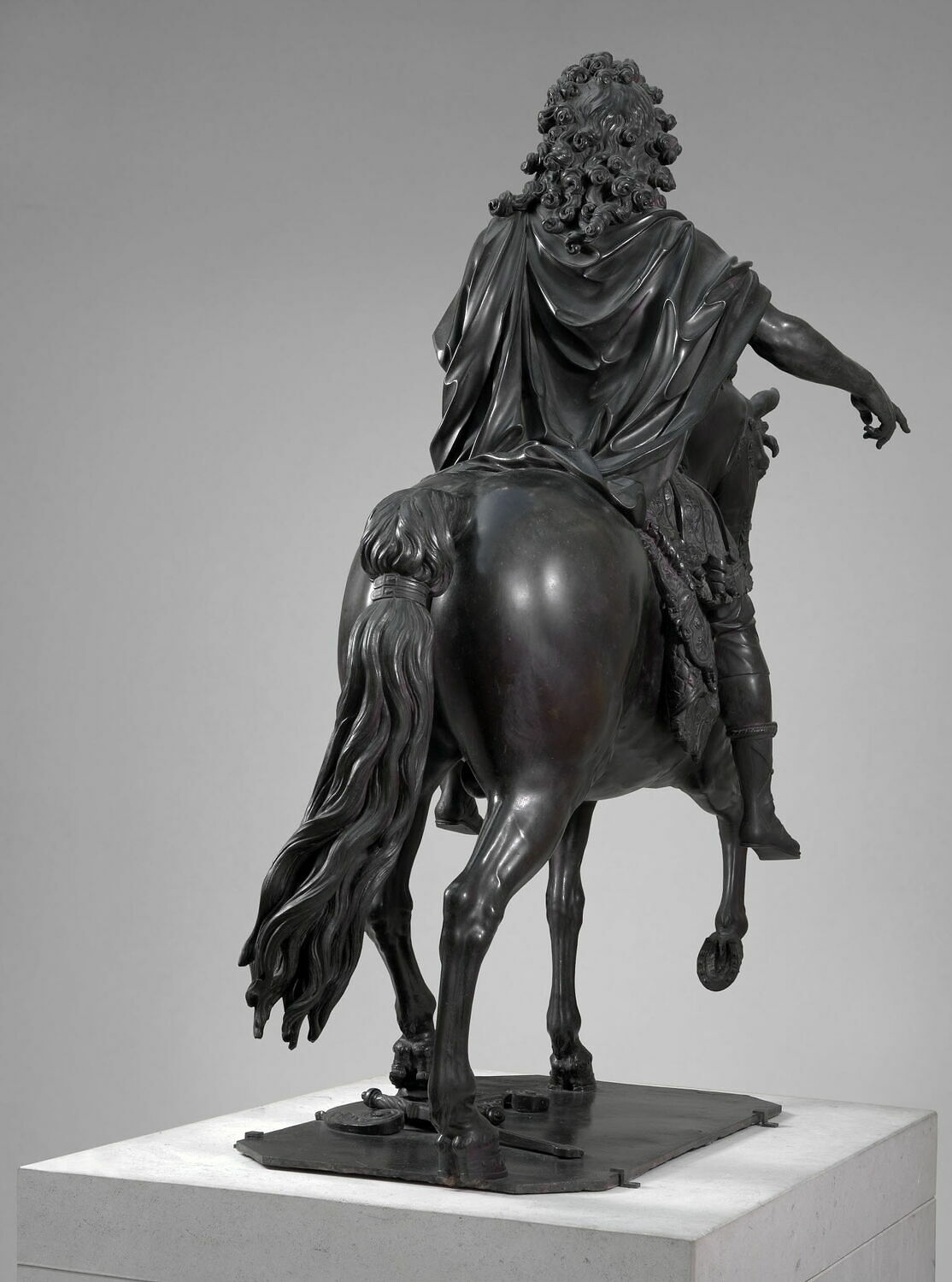 Louis XIV à cheval (1638-1715), roi de France - Louvre site des collections