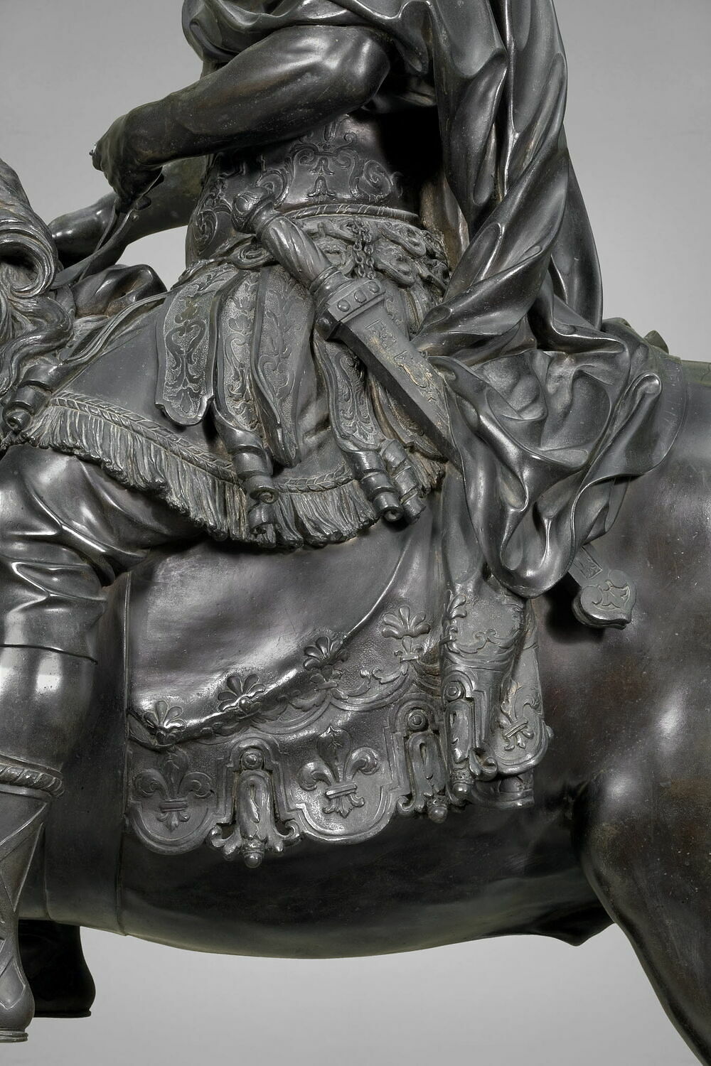 Louis XIV à cheval (1638-1715), roi de France - Louvre site des collections