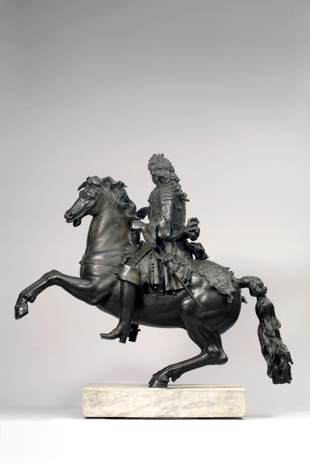 Louis XIV à cheval (1638-1715) roi de France - Louvre site des collections