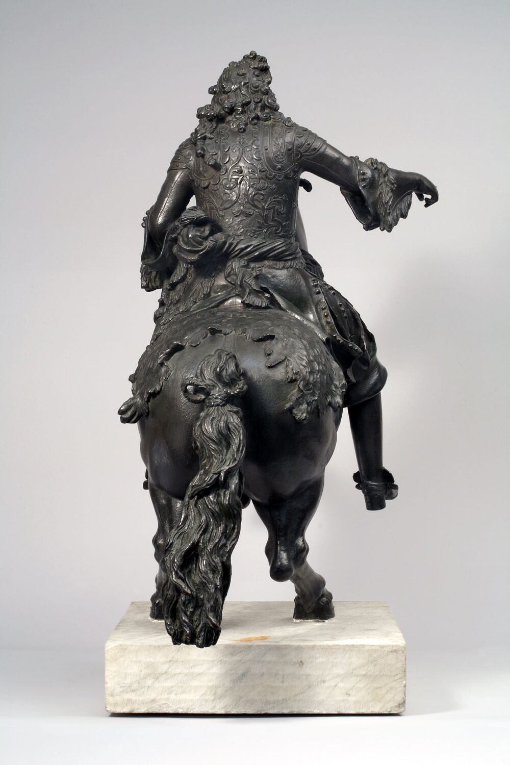 Louis XIV à cheval (1638-1715) roi de France - Louvre site des collections