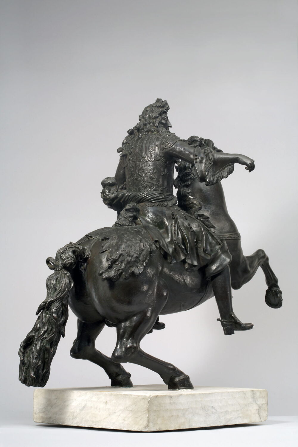 Louis XIV à cheval (1638-1715) roi de France - Louvre site des collections