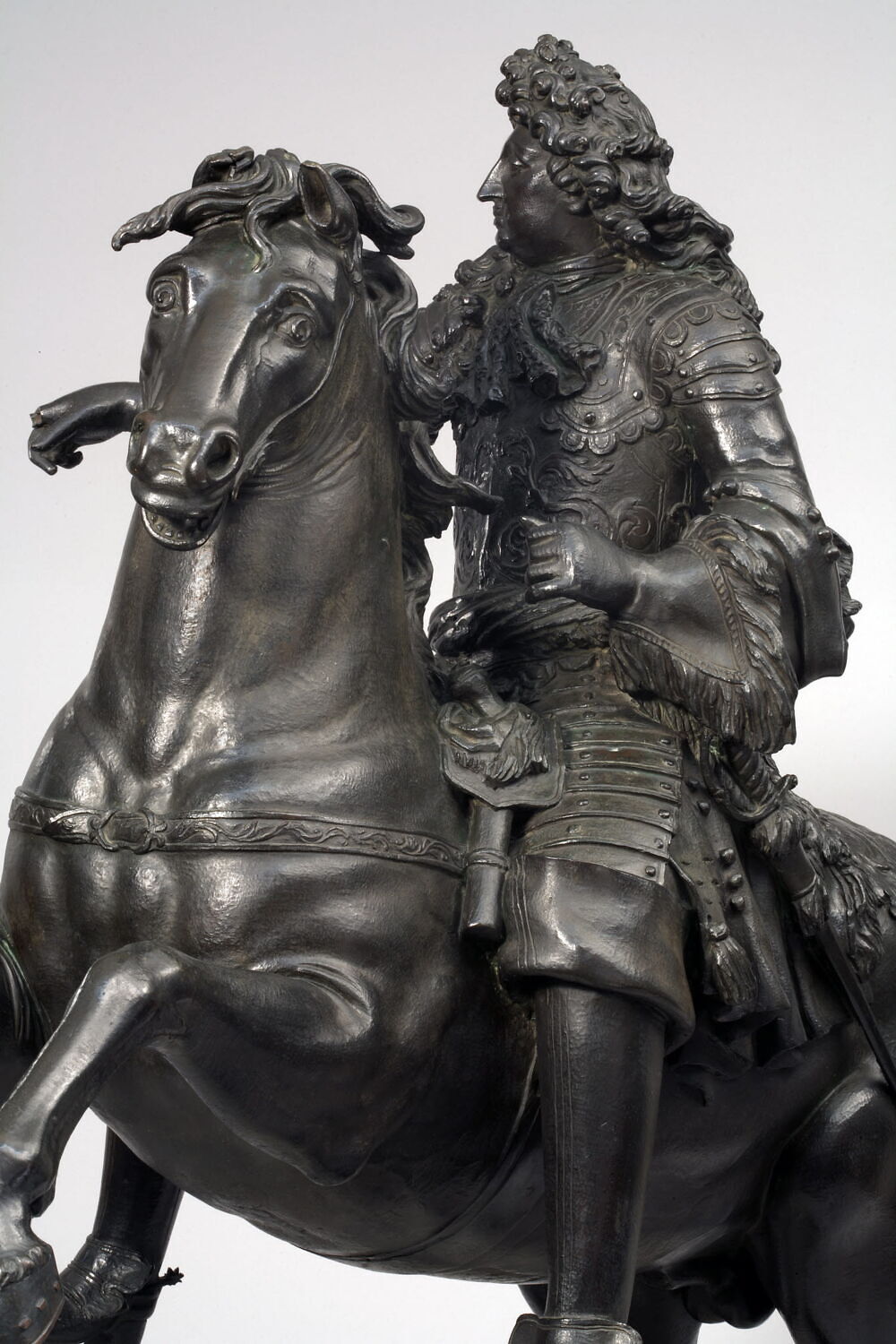 Louis XIV à cheval (1638-1715) roi de France - Louvre site des collections