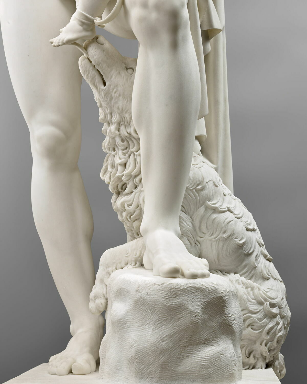 Oedipe enfant rappelé à la vie par le berger Phorbas qui l'a détaché de ...