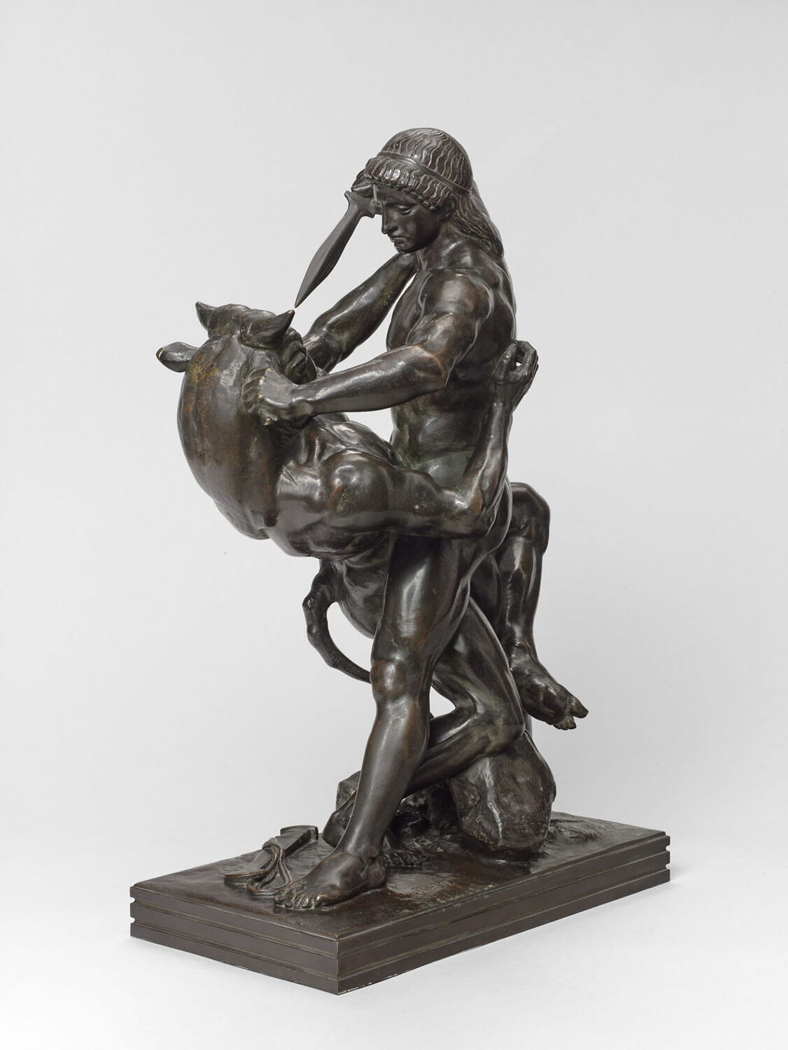 Thésée combattant le Minotaure - Louvre site des collections