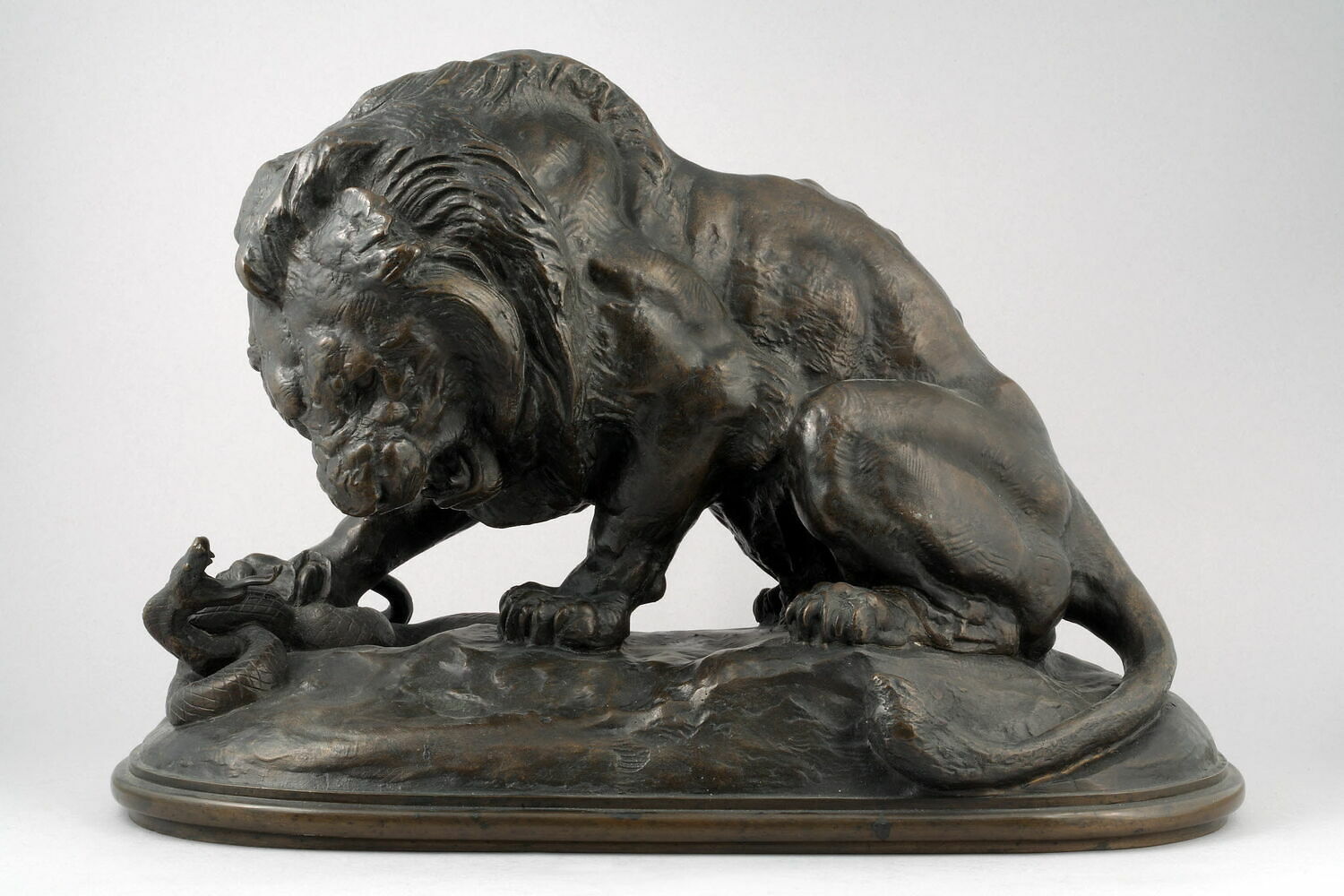 Lion au serpent - Louvre site des collections