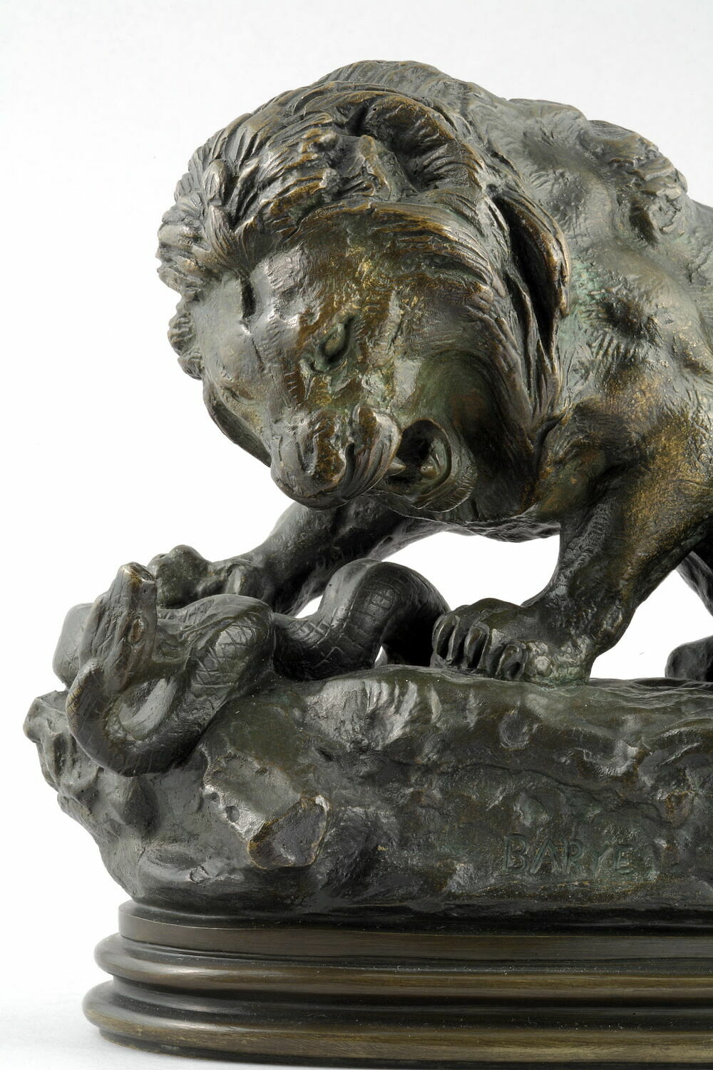 Lion au serpent - Louvre site des collections
