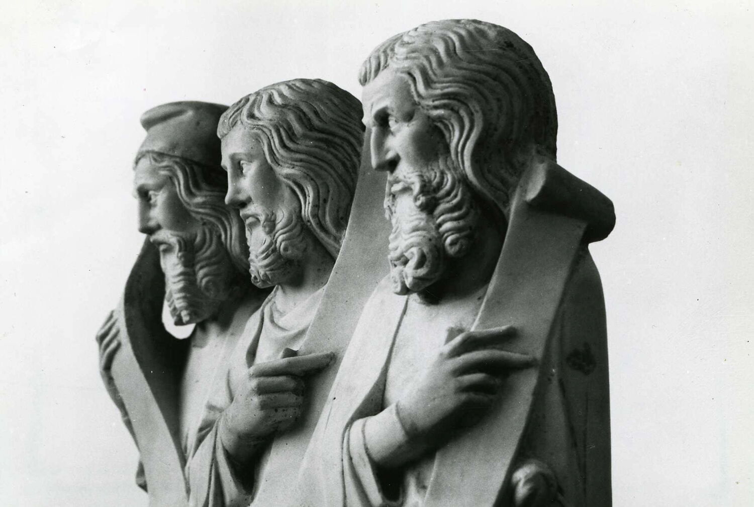 Daniel, un prophète et Isaïe - Louvre site des collections