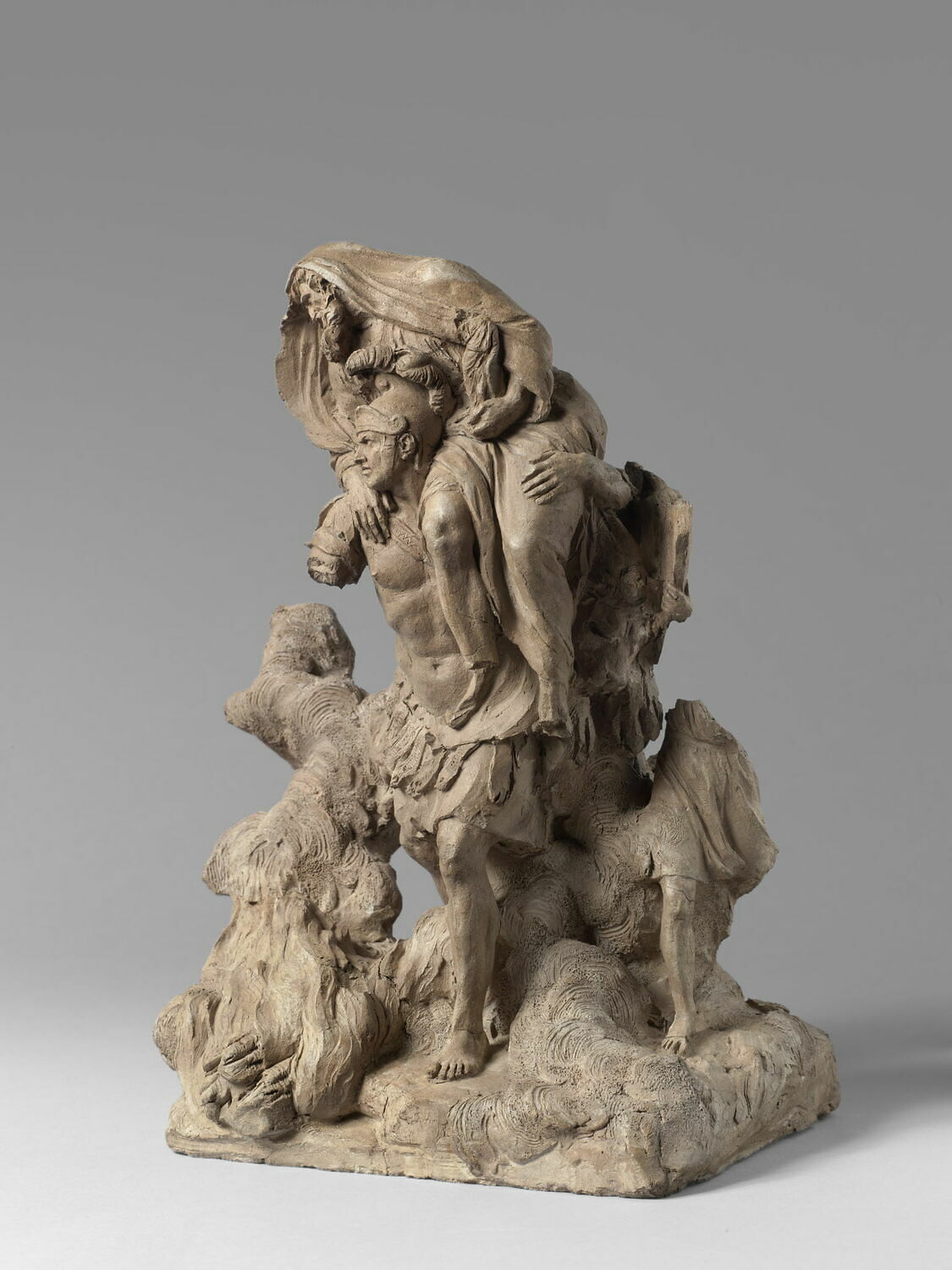 Énée et Anchise - Louvre site des collections