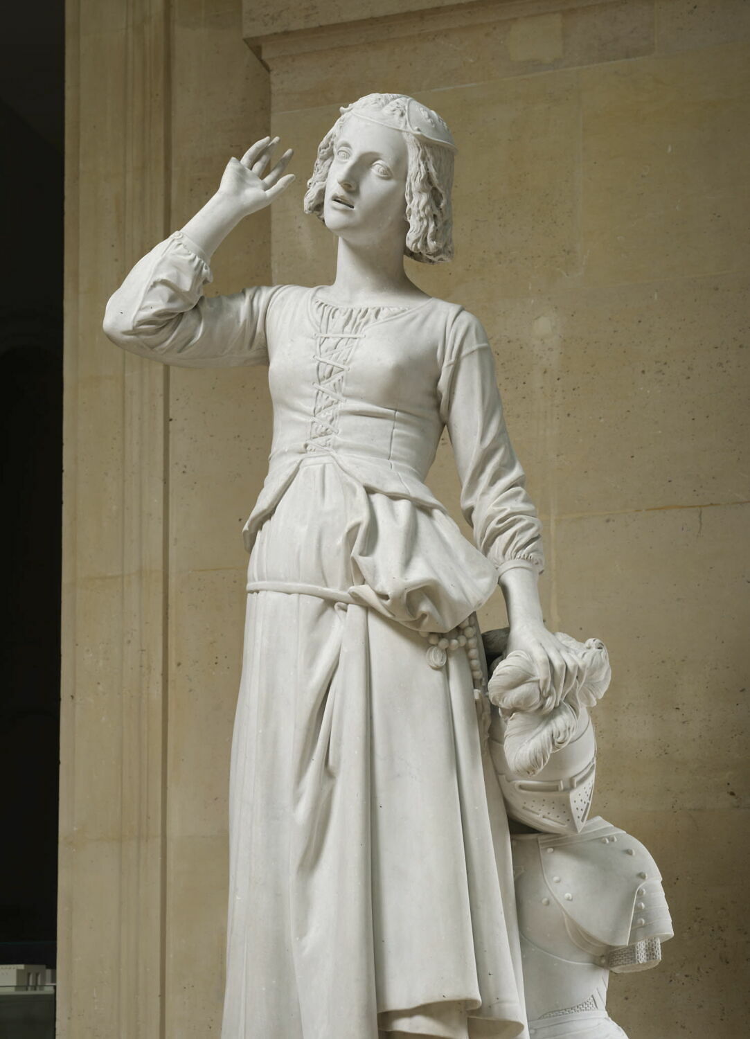 Jeanne d'Arc écoutant ses voix - Louvre site des collections