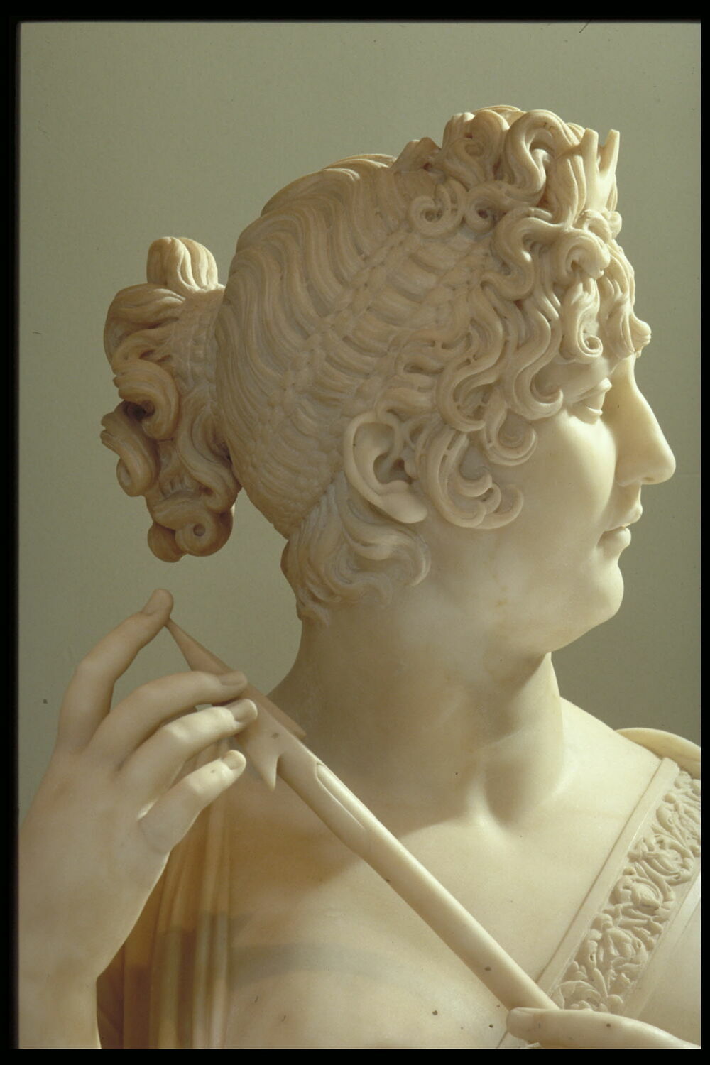Madame de Verninac sous les attributs de Diane chasseresse - Louvre ...