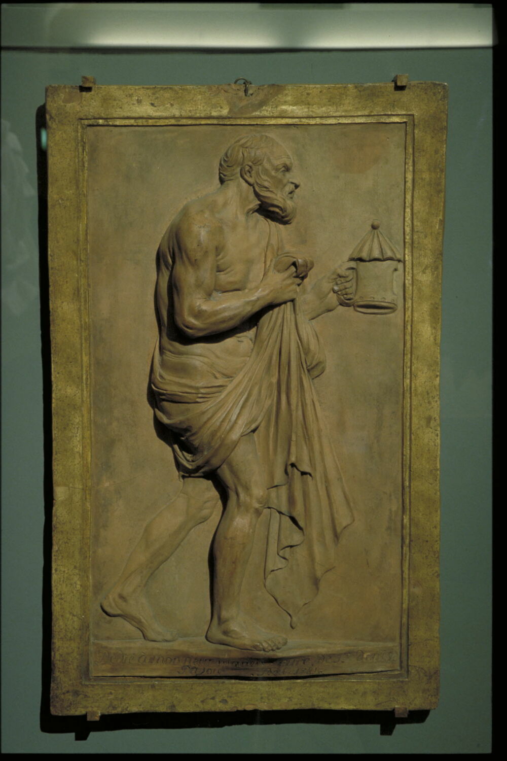 Diogène cherchant l'homme vrai - Louvre site des collections