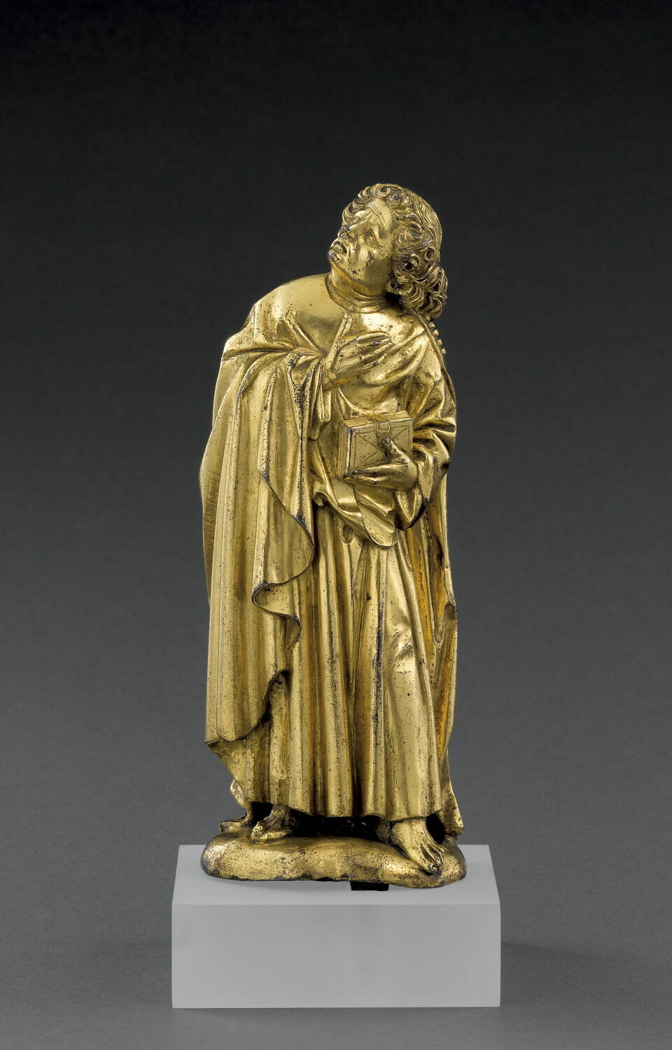Statuette : Saint Jean d'un calvaire - Louvre site des collections