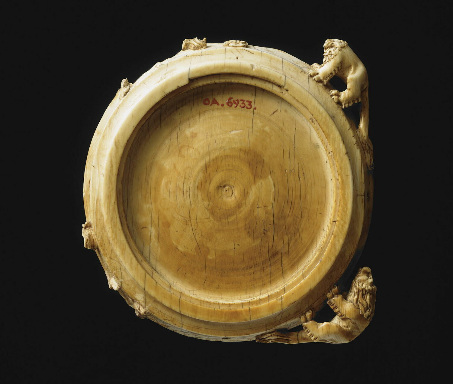 Valve de miroir : la Prise du château d'Amour - Louvre site des collections