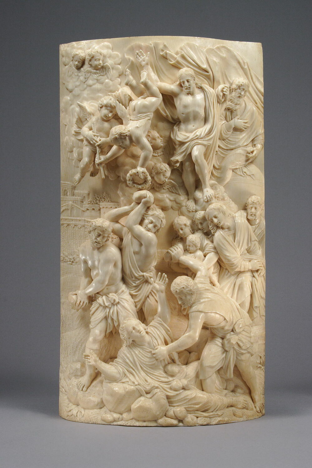 Le martyre de saint Etienne - Louvre site des collections