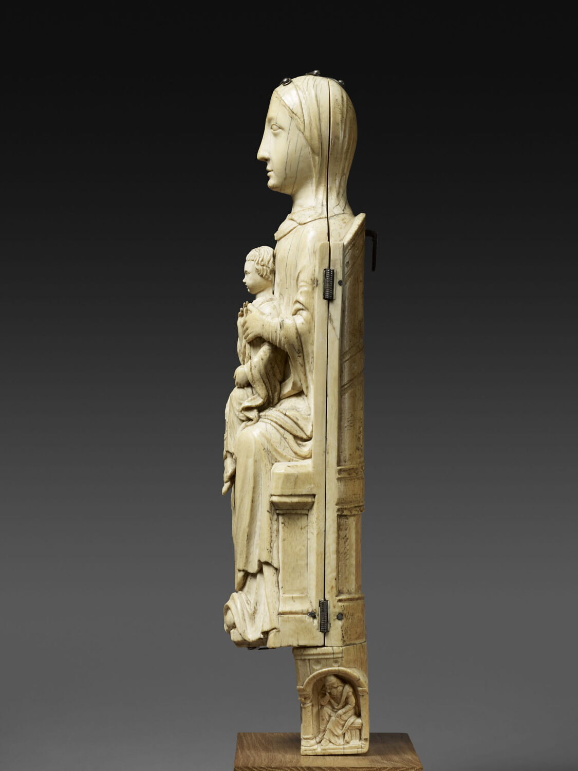 Statuette : Vierge ouvrante - Louvre site des collections