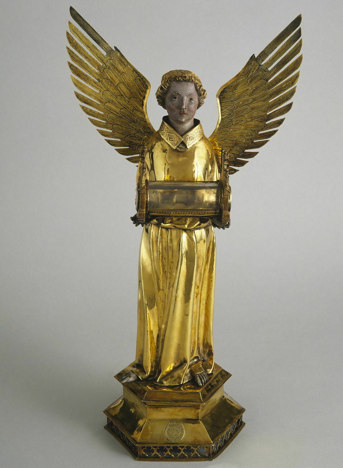 Ange-reliquaire - Louvre site des collections
