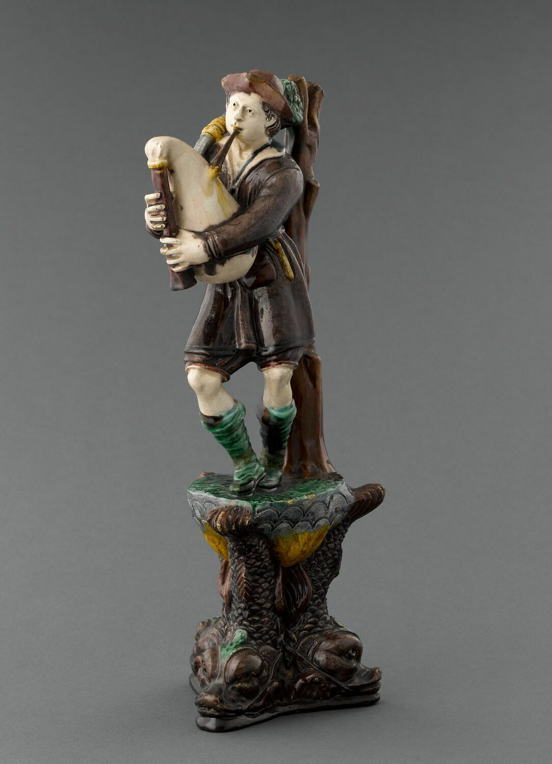 Statuette : Joueur de cornemuse - Louvre site des collections