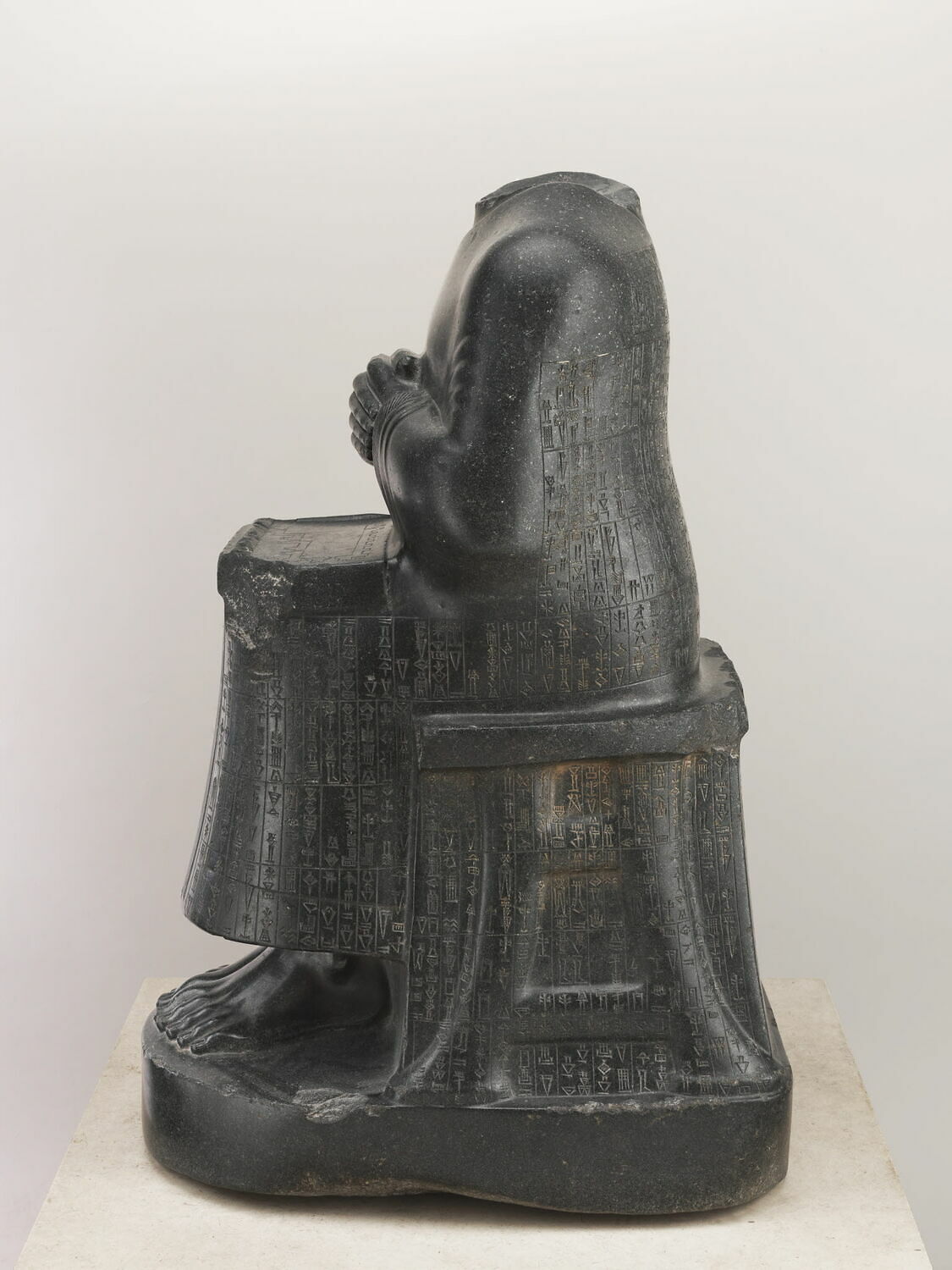 Gudea B dit "Architecte au plan" - Louvre site des collections