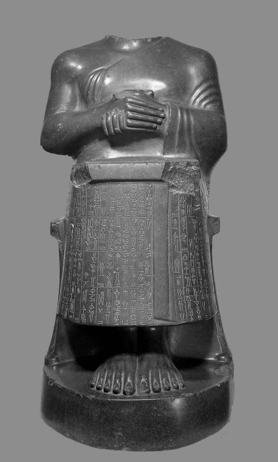 Gudea B dit "Architecte au plan" - Louvre site des collections
