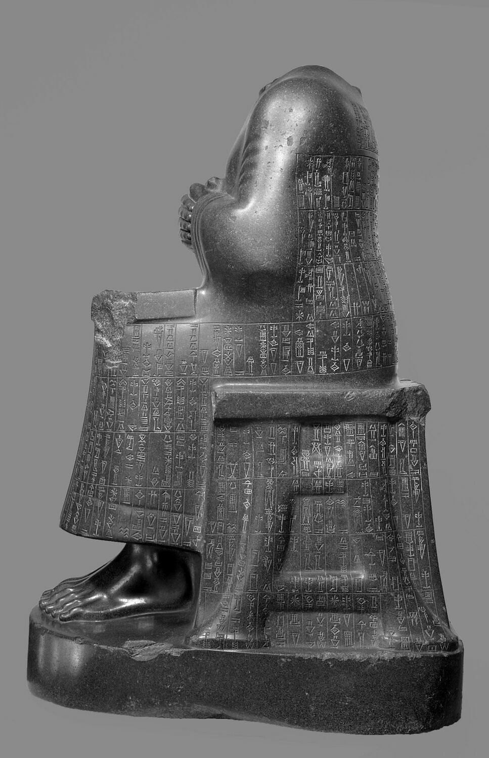 Gudea B dit "Architecte au plan" - Louvre site des collections