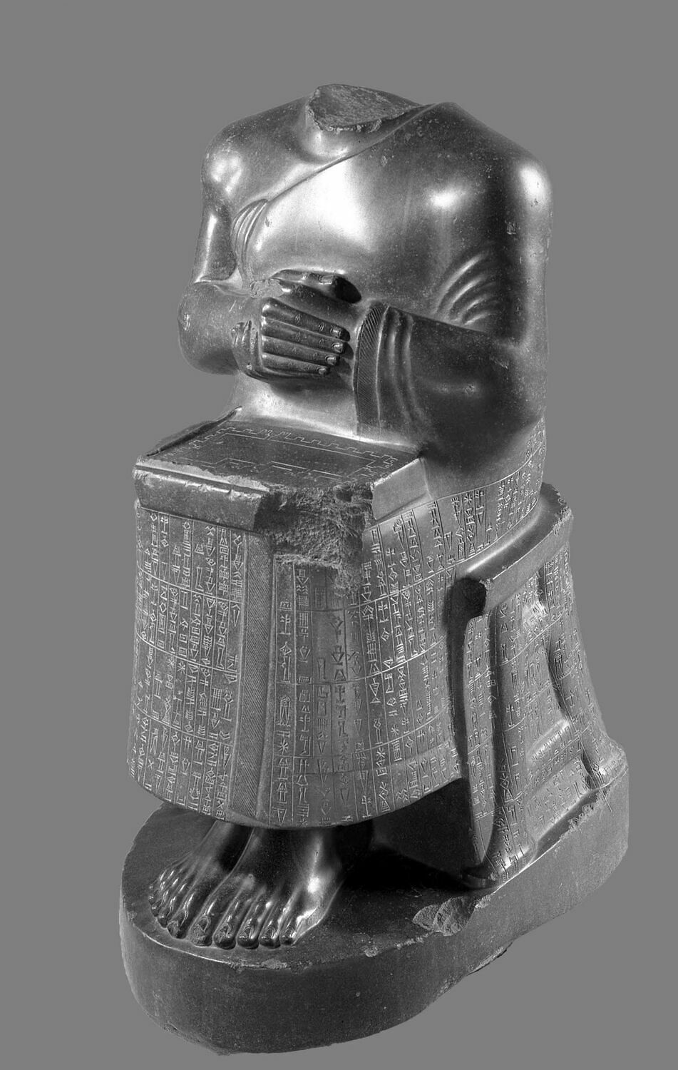Gudea B dit "Architecte au plan" - Louvre site des collections