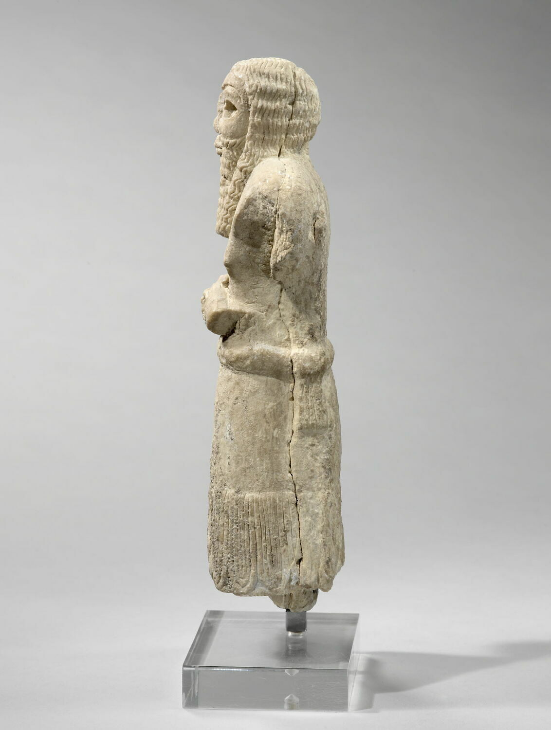 Statue d'orant vouée par le prince Ginak - Louvre site des collections