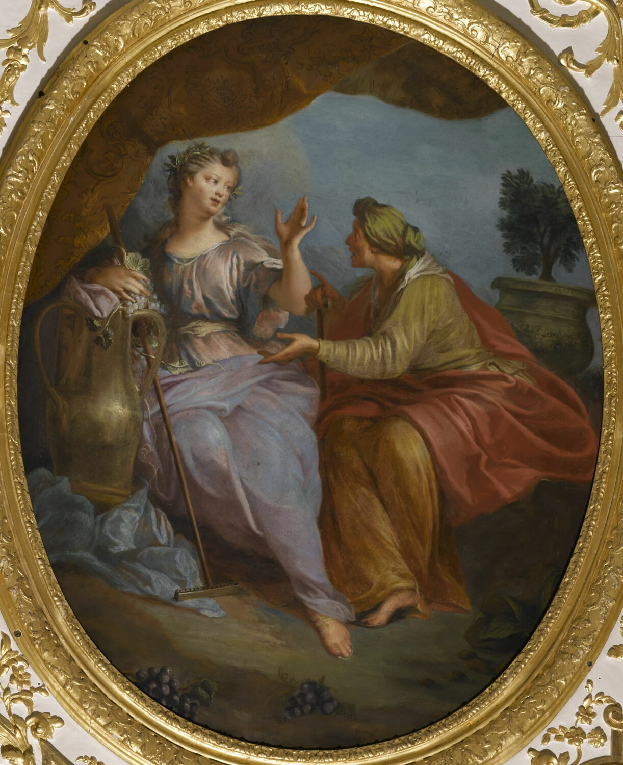 Vertumne et Pomone - Louvre Collections