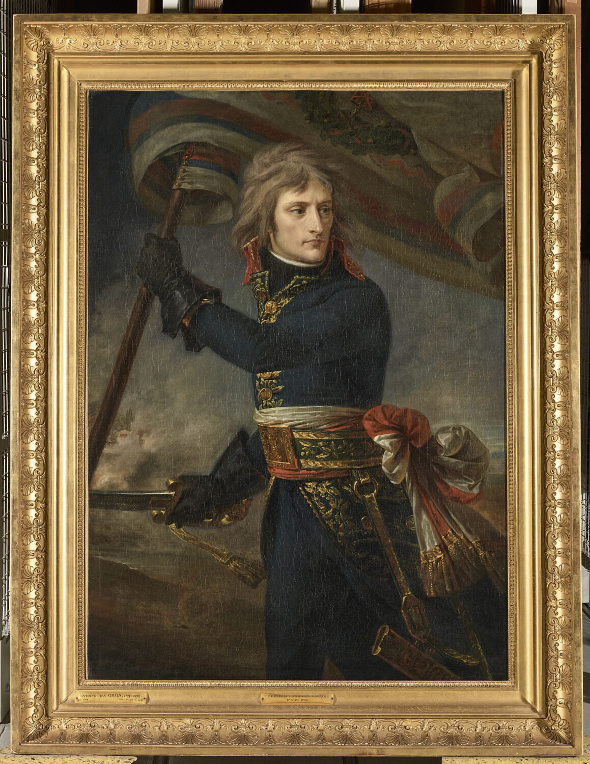 Le général Bonaparte au pont d'Arcole, 17 novembre 1796 - Louvre site ...