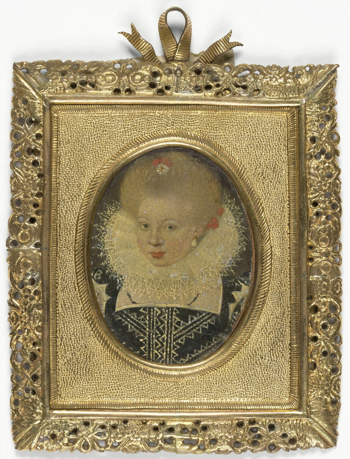 Portrait de Catherine de Bourbon, duchesse de Bar (1558-1694), soeur de ...