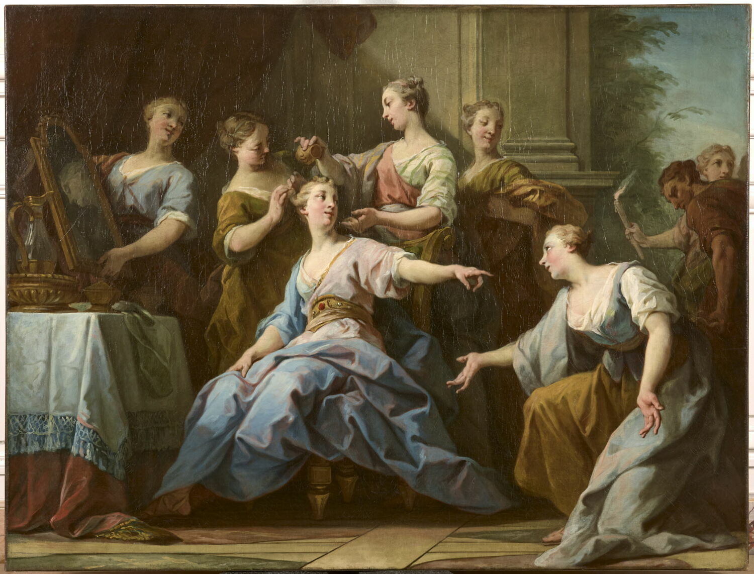 Psyché implorant le pardon de Vénus - Louvre site des collections